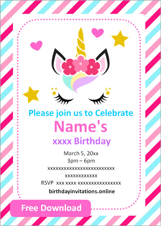 Free Printable Customized Invitation Cards Printable Templates